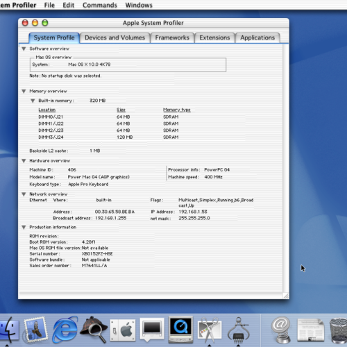 Mac OS X 10.0 Cheetah – 512 Pixels
