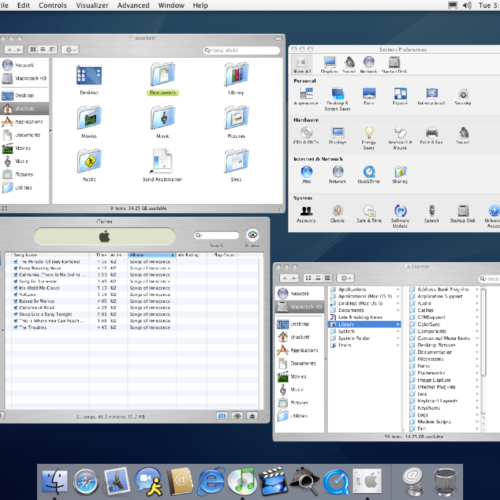 Mac OS X 10.3 Panther – 512 Pixels