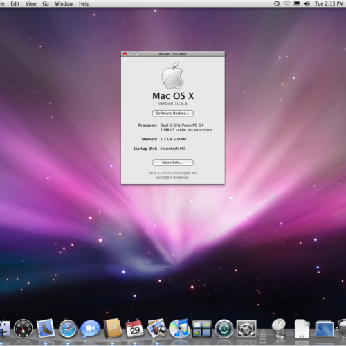 Mac OS X 10.5 Leopard – 512 Pixels