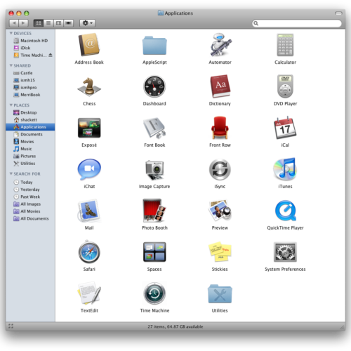 Mac OS X 10.5 Leopard – 512 Pixels