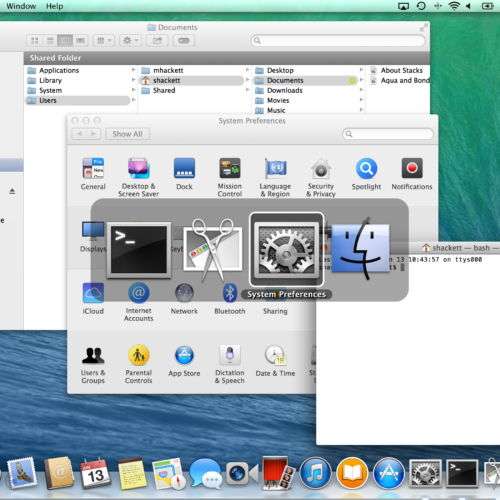 OS X 10.9 Mavericks – 512 Pixels