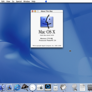 Mac OS X Public Beta – 512 Pixels