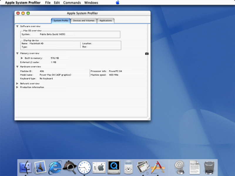Mac OS X Public Beta - 512 Pixels
