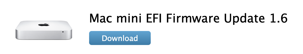 Kbase Article of the Week: Mac mini EFI Firmware Update 1.6 - 512 Pixels