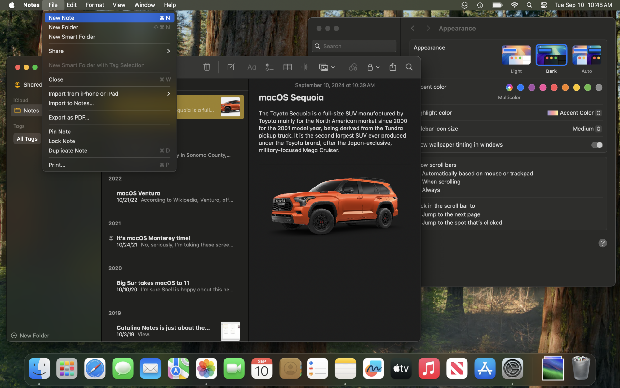 Sequoia Added to macOS Screenshot Library - 512 Pixels