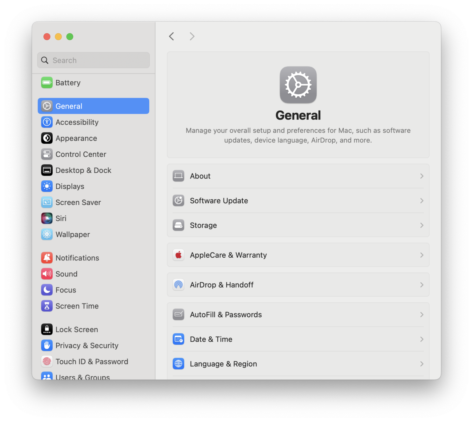 Sequoia-Settings-General – 512 Pixels