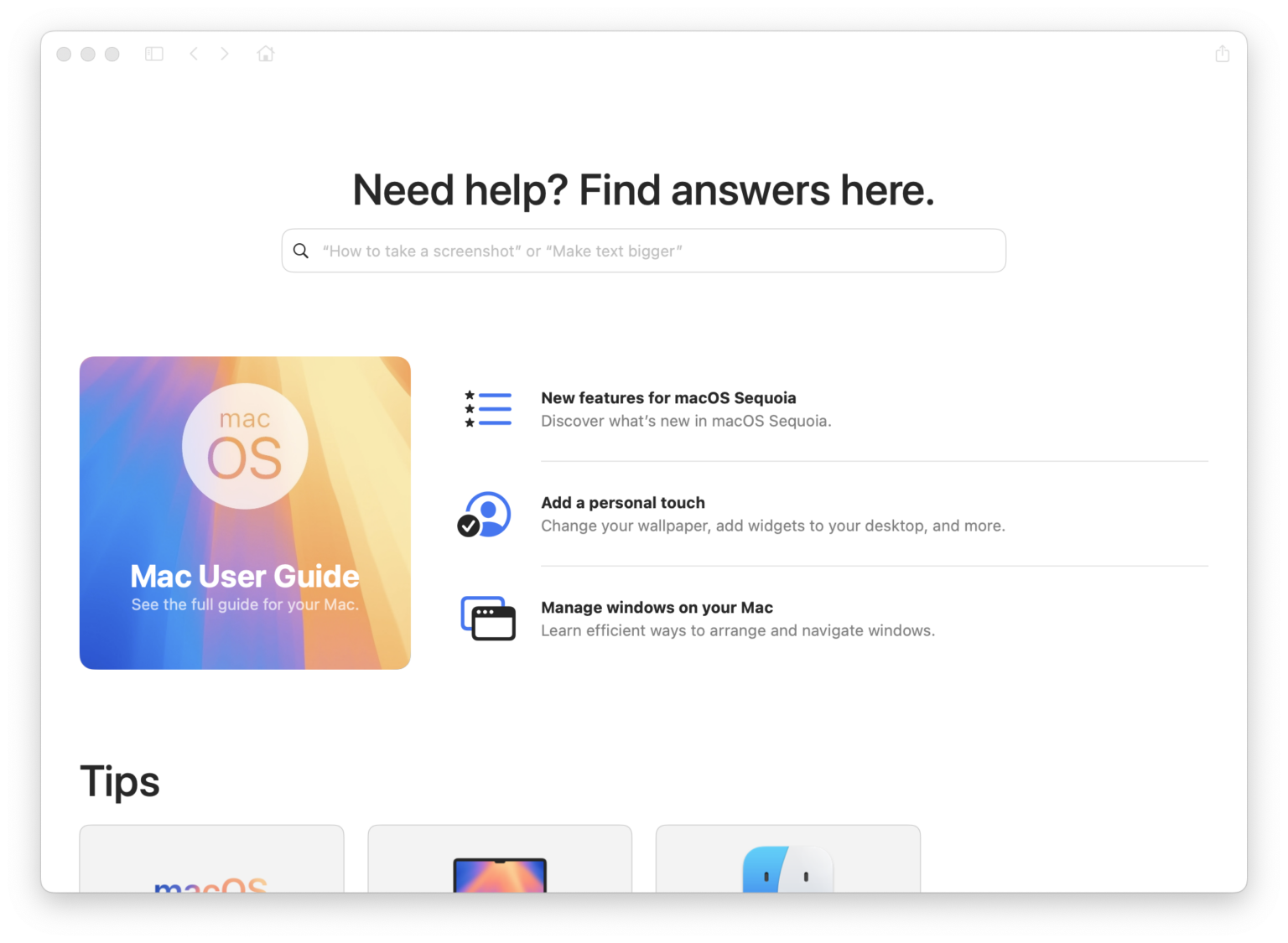 Sequoia-Tips – 512 Pixels