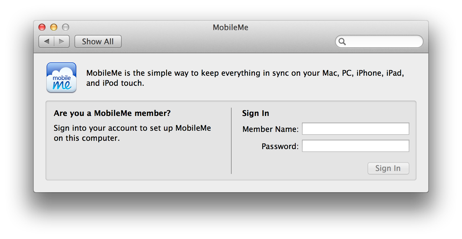 MobileMe's Legacy - 512 Pixels