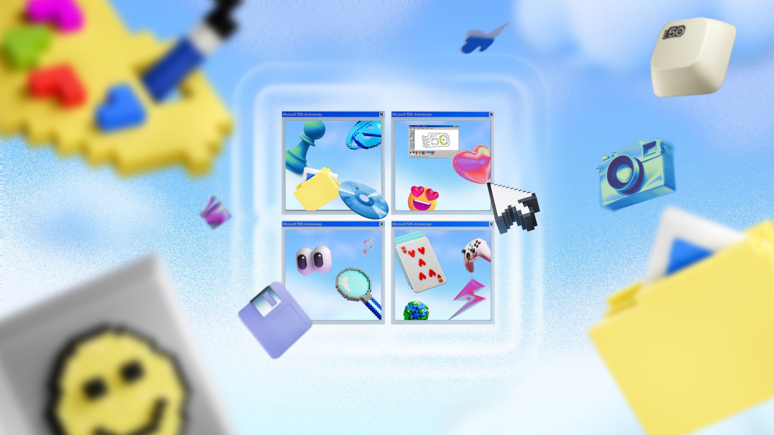 Microsoft Turns 50 - 512 Pixels